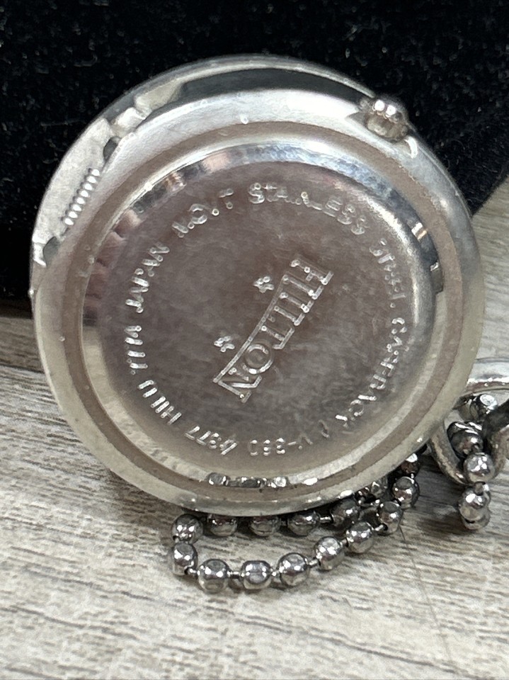 HILTON POCKET / PENDANT "USA" WATCH - QUARTZ ANALOG | eBay