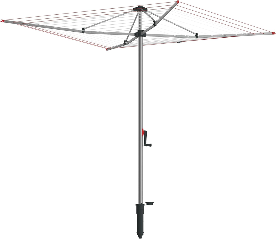 Vileda Supadry Hoist Rotary Washing Line | 60M Clothes Line for outside ...