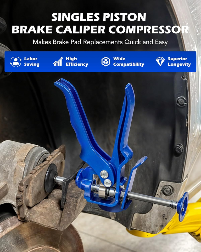 Orion Motor Tech Speedy Brake Caliper Compression Tool, Heavy Duty ...