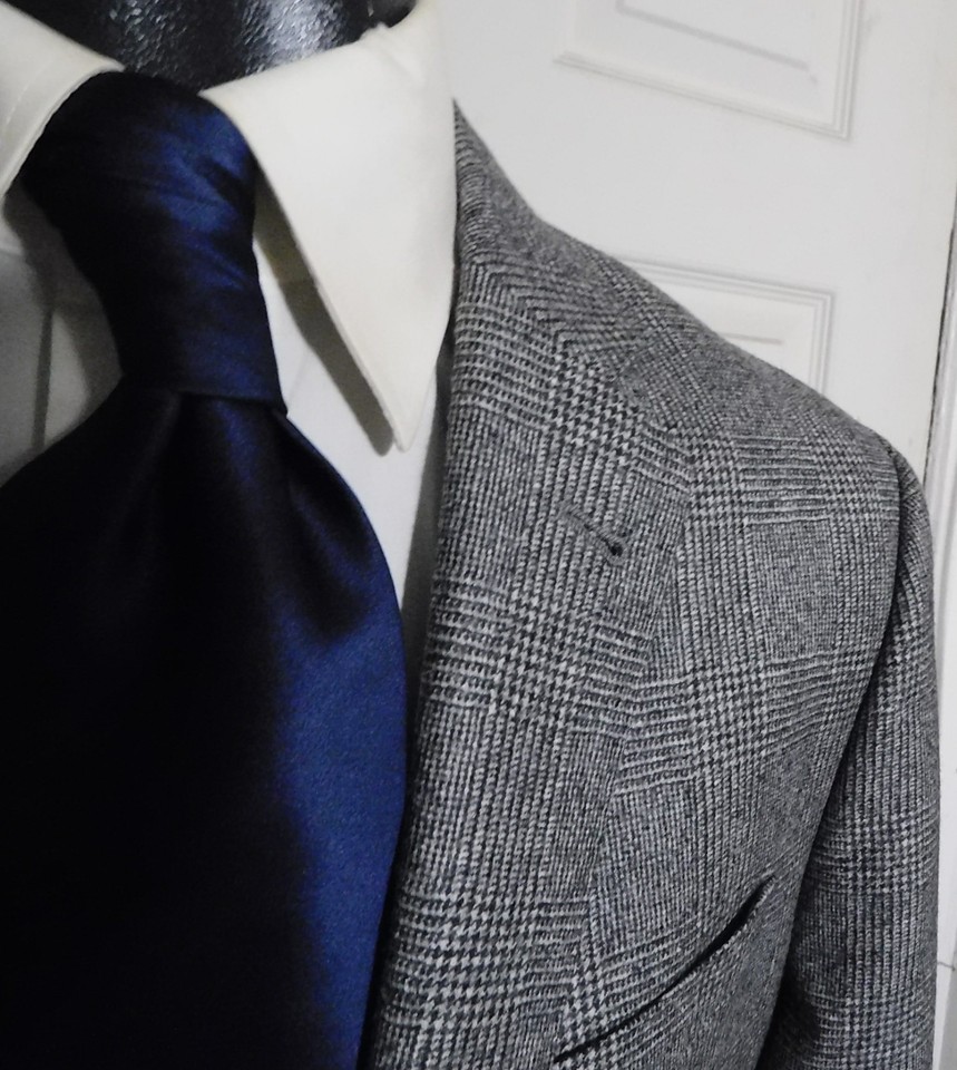 J CREW LUDLOW SIZE 40R GRAY PLAID 2 BUTTON WOOL SPORTCOAT | eBay