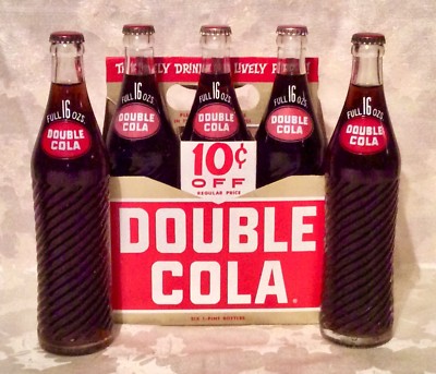 VINTAGE 16oz DOUBLE COLA 6-PACK CARRIER | eBay