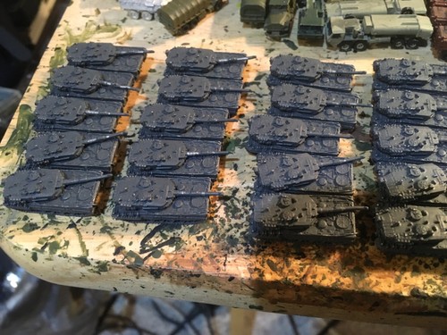 5 Leopard 2 GHQ 1/285 Modern Micro Armor 6mm Cold War German NATO 5 ...