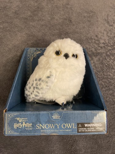 Universal Studios Harry Potter Snowy Owl W/ Sound & Movement Shoulder ...