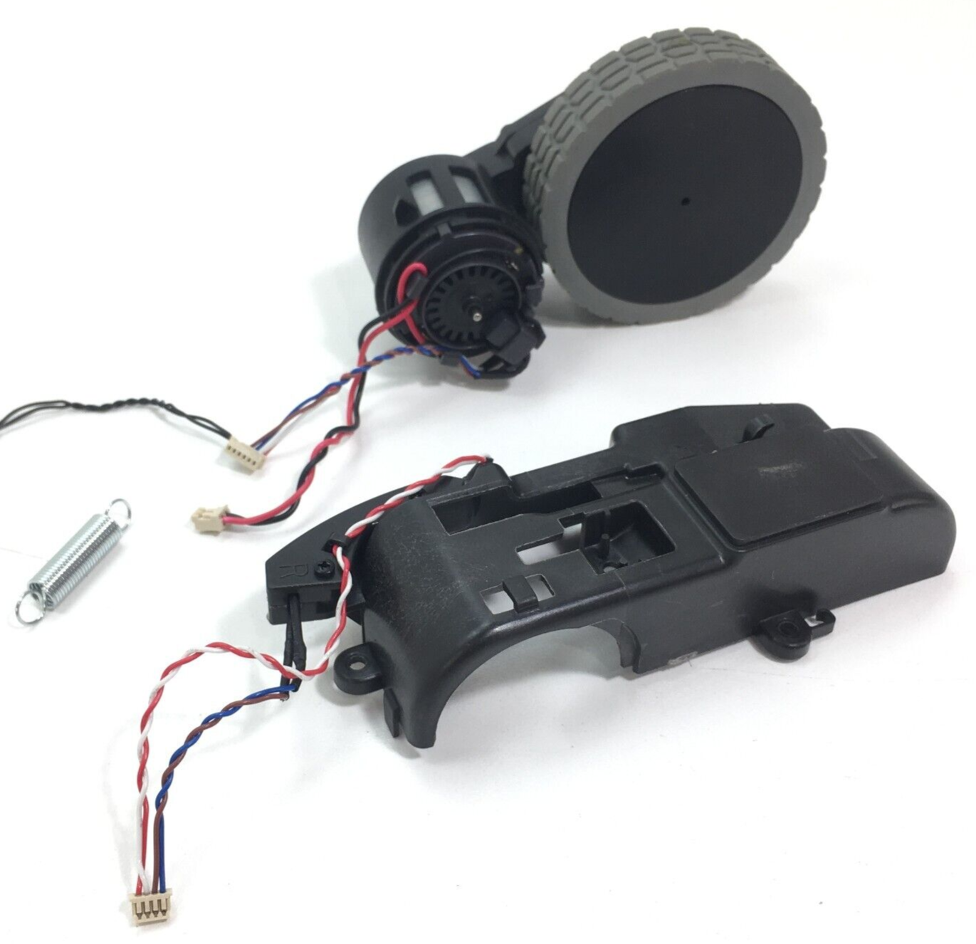 Ecovacs Deebot 901 900 DE5G RIGHT MAIN WHEEL w MOTOR & SPRING Genuine ...