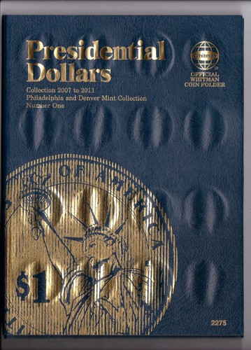 Presidential 2007 to 2011 Coins/Book. Complete P /D Mint sets ...