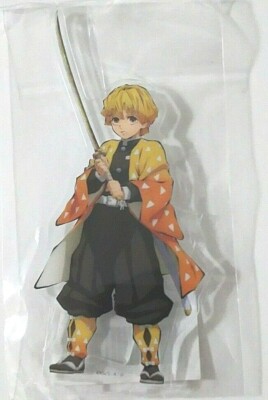 Kimetsu no Yaiba Ufotable Cafe Acrylic Stand Figure Zenitsu Agatsuma ...