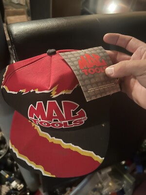 Mac Tools Racing Hat 90's Snapback Nascar Cap Vintage New With Tags | eBay