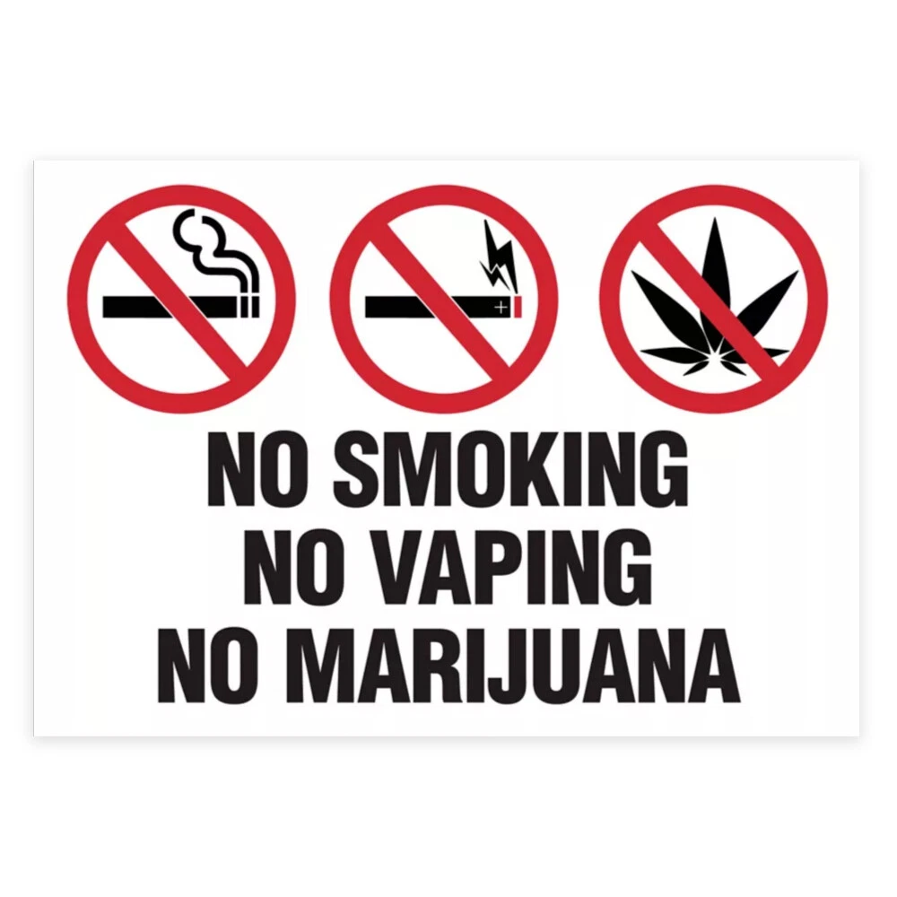 No Smoking Weed Logo