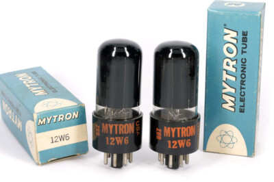 ONE 12W6/12W6GT MYTRON NOS Tube Lampe Röhre Valve Valvola Valvula 진공관 ...