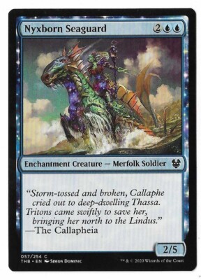 MTG Nyxborn Seaguard Theros Beyond Death (THB) Common Magic #057/254 ...