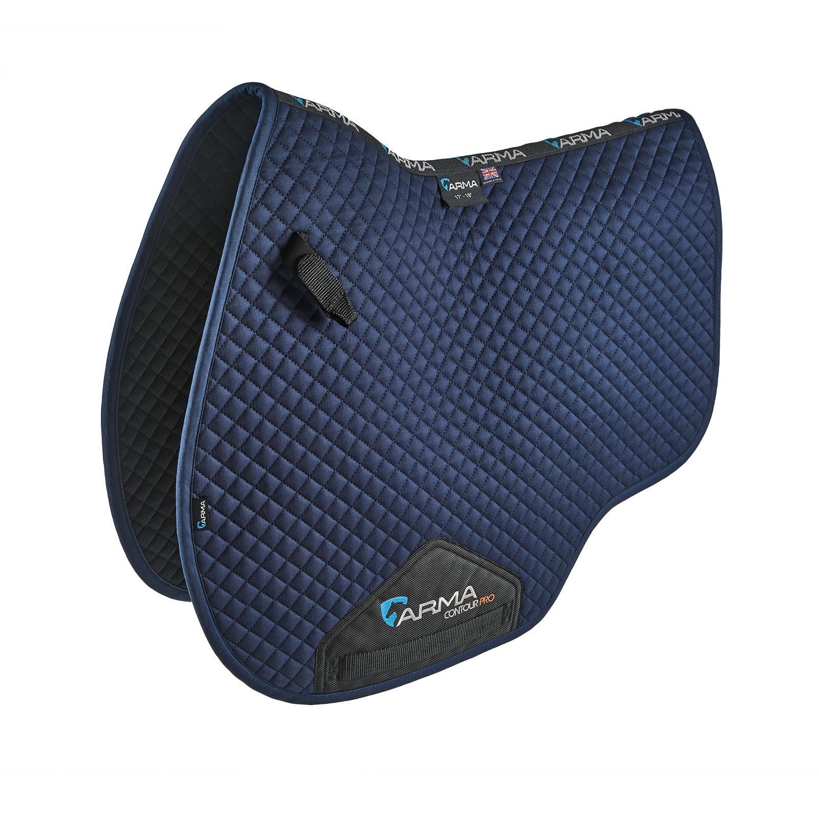 Shires ARMA Euro Cut Saddlecloth - Navy | eBay UK