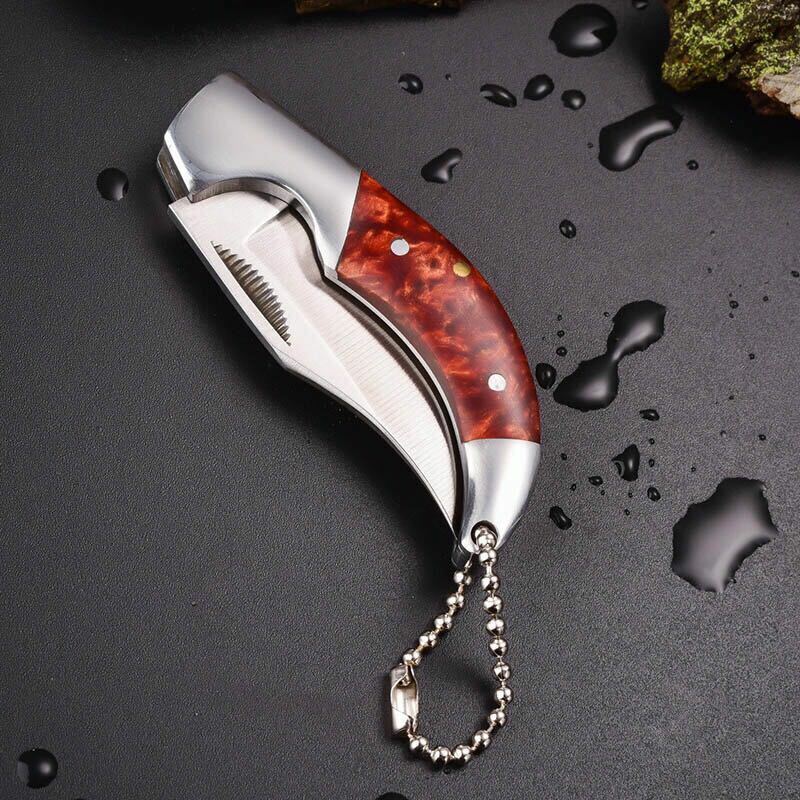 Mini Pocket Knife Folding Blade Pocket Knife Hunting Camping Survival ...