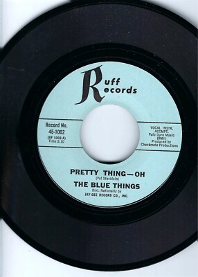 THE BLUE THINGS- "PRETTY THING--OH"/"JUST TWO DAYS AGO- RUFF 1002- '65 ...