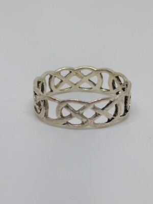 CW Thailand Sterling Silver 925 Band Ring Size 11 | eBay