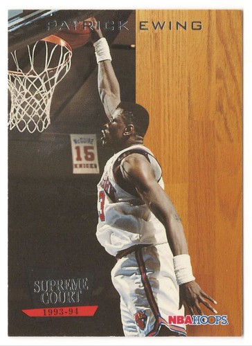 1993-94 NBA HOOPS SUPREME COURT #SC3 PATRICK EWING NEW YORK KNICKS | eBay