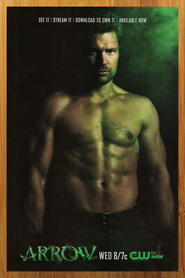 2013 Arrow TV Series Print Ad/Poster Advert Paul Blackthorne DC Comics ...