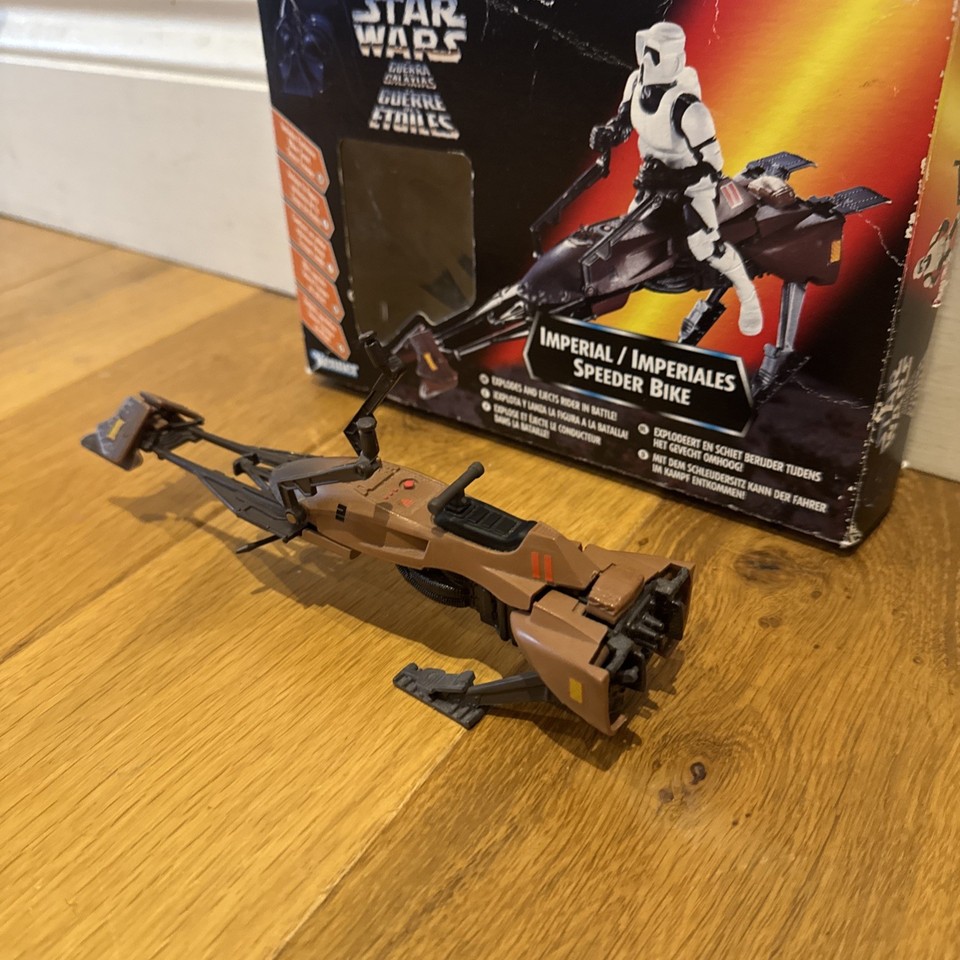 Star Wars Power of The Force Imperial Speeder Bike MISSING FIGURE | eBay UK