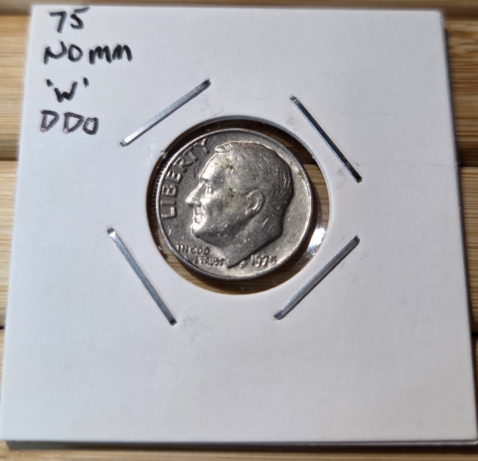 1975 Roosevelt Dime No Mint 'W' Rim Error Slight Doubling In Date | eBay