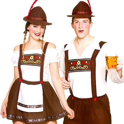 Bavarian Beer Festival Adults Fancy Dress German Oktoferbest Couples ...