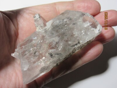 Blue Phantom Quartz 3 3/8" Inner Child Crystal Collectible Reiki ...