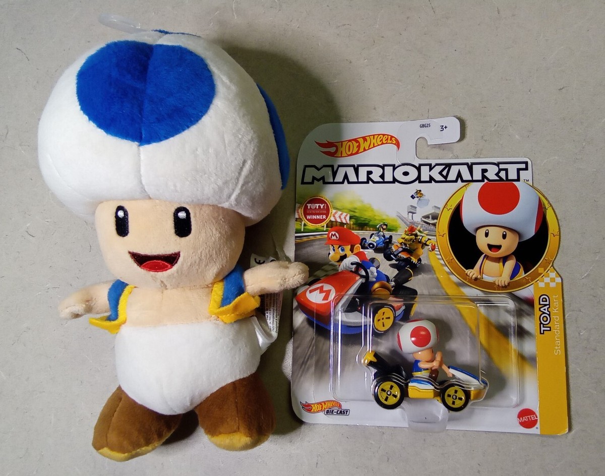 Blue Toad Mario Kart