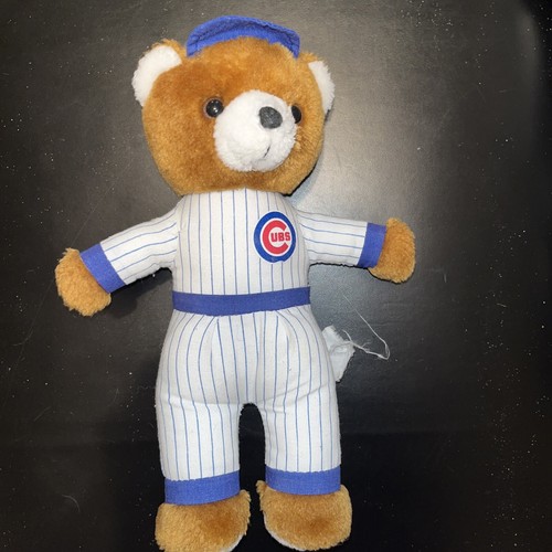 Vintage MLB Baseball Chicago Cubs Bear Plush Toy Steven Smith Stuffed ...