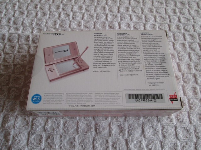 Nintendo DS Lite Metallic Rose Handheld System for sale online | eBay