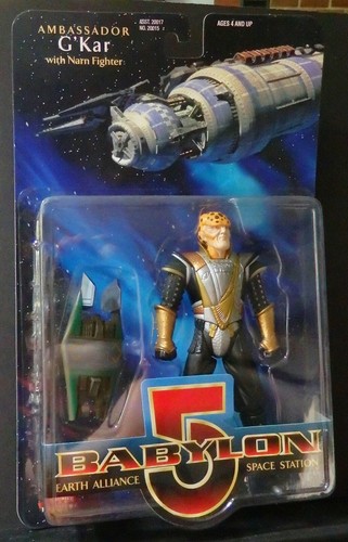 Babylon 5 G'Kar 6" Action Figure w/Narn Fighter-New-Previews Exclusive ...