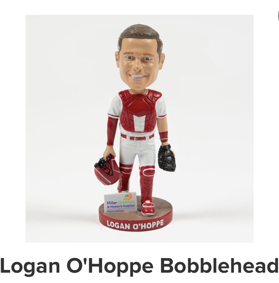 Los Angeles Angels Logan O'Hoppe Bobblehead SGA 4/30/24 | eBay