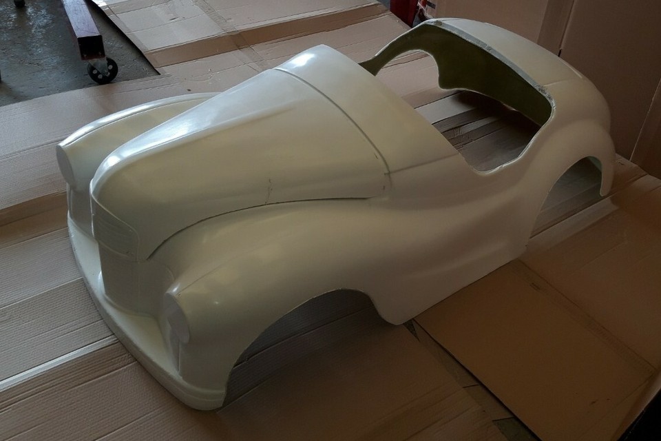 Austin J40 Pedal Car Shell Tot Rod Fiberglass Half scale New ...