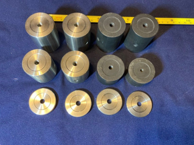 8 Thorlabs 1.5 inch Stainless Steel Posts with 4 Spacers Free Shipping ...