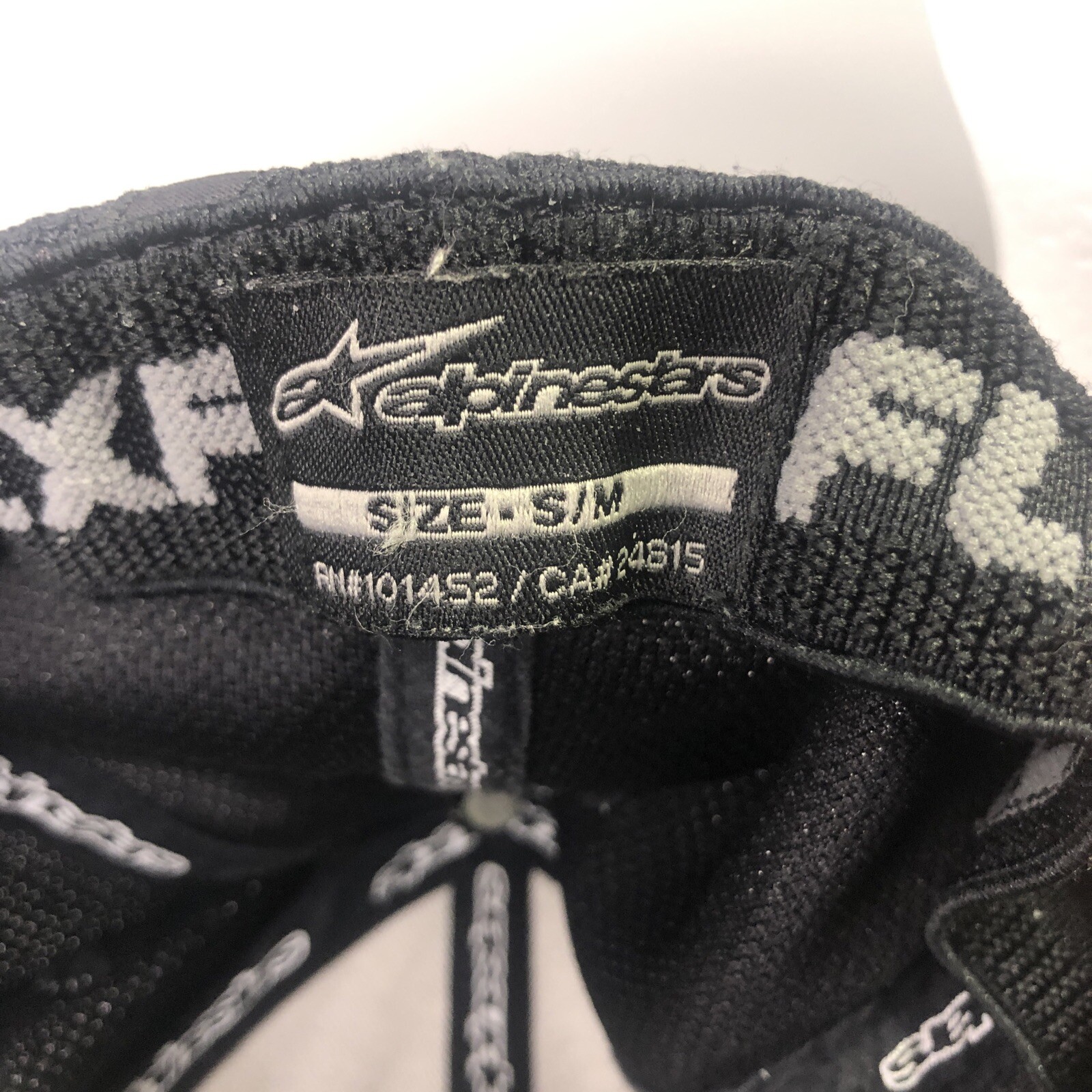 Alpine Star Cap - Black - Flexfit S/M | eBay