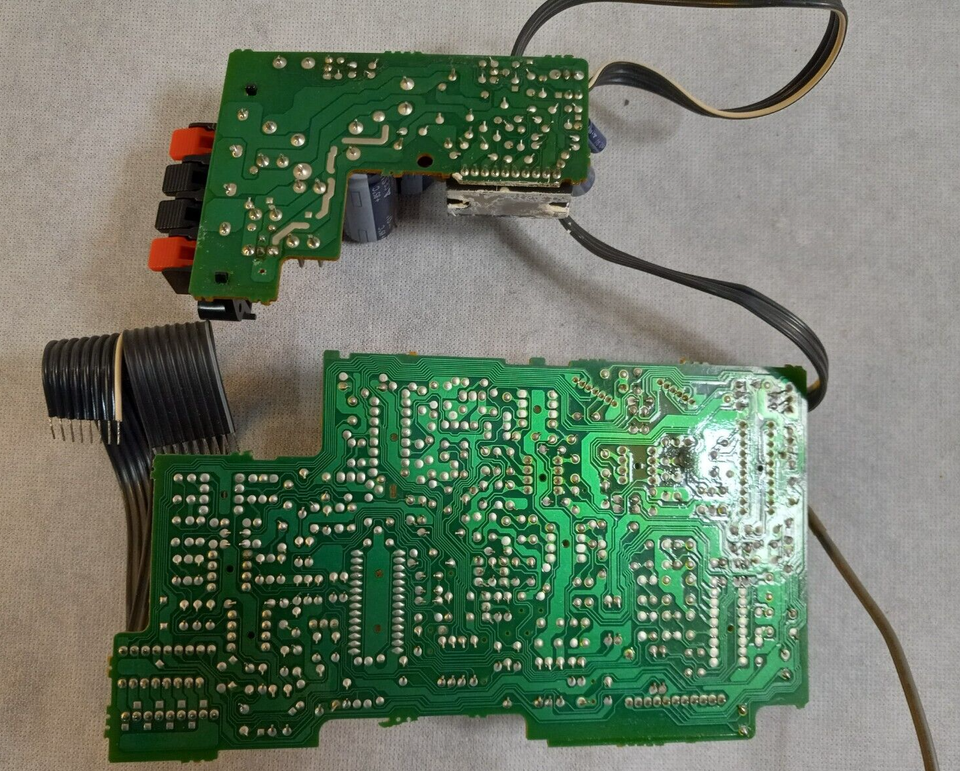 TECHNICS SA-R430 AM/FM Stereo Receiver SURROUND & AMP BOARD w TERMINAL ...