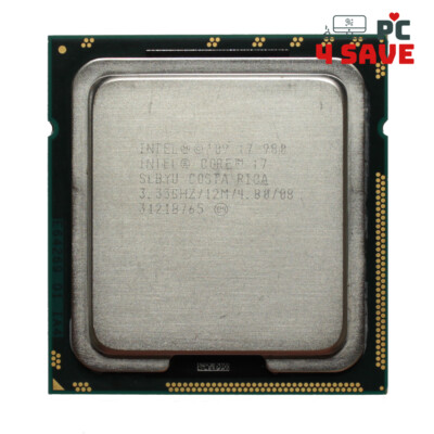 Intel Core i7-980 SLBYU 3.33 GHz 6 Core 12MB LGA 1366 Desktop Processor ...
