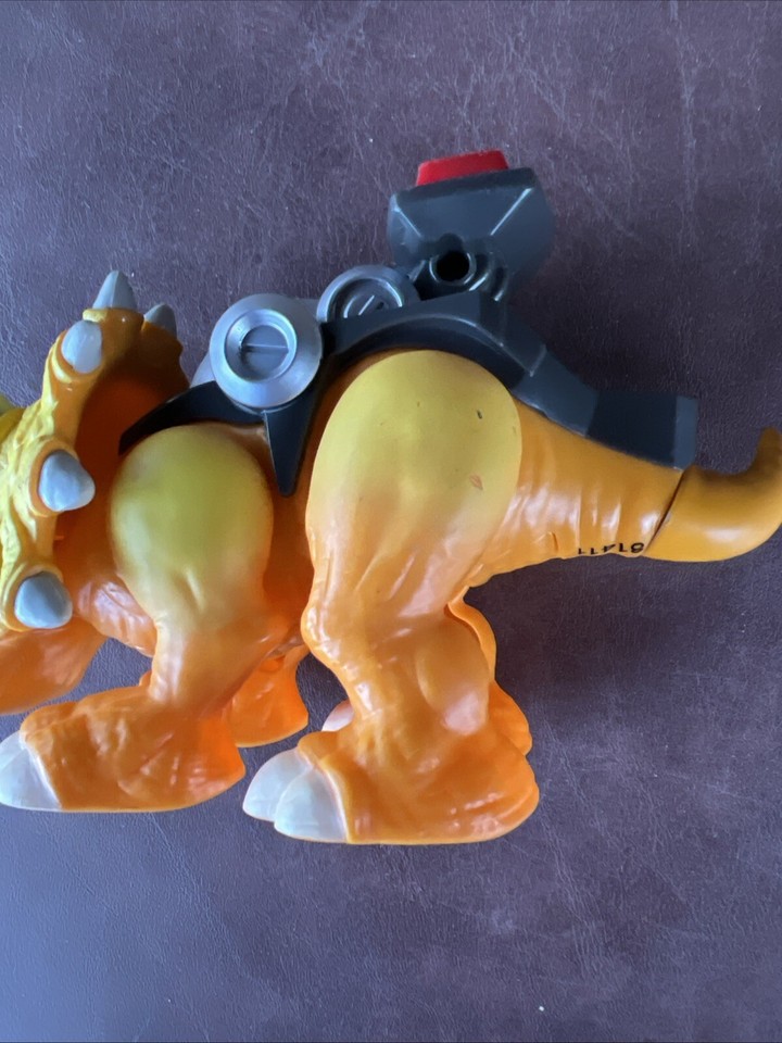 Playskool Heroes Chomp Squad Triceratops Hasbro Sounds/lights Tested ...