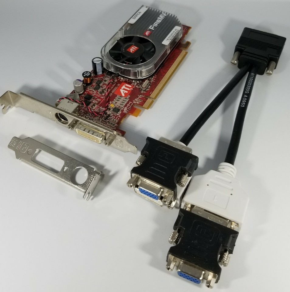 Barco AMD ATI FireMV MXRT 2150 DMS-59 DVI VGA Adapters Video Graphics ...