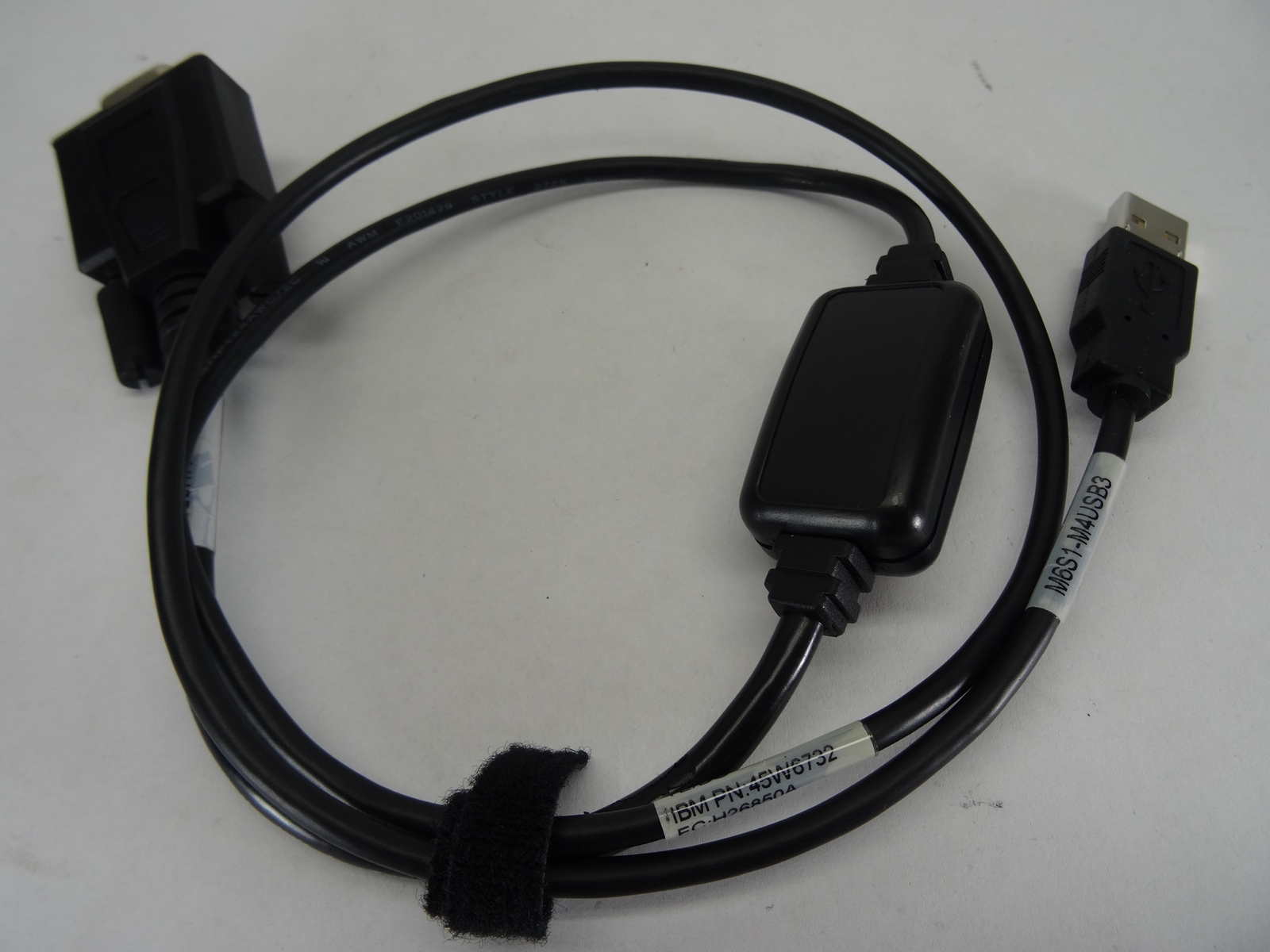 45W6732 IBM 2812 USB TO SERIAL FEMALE CABLE | eBay