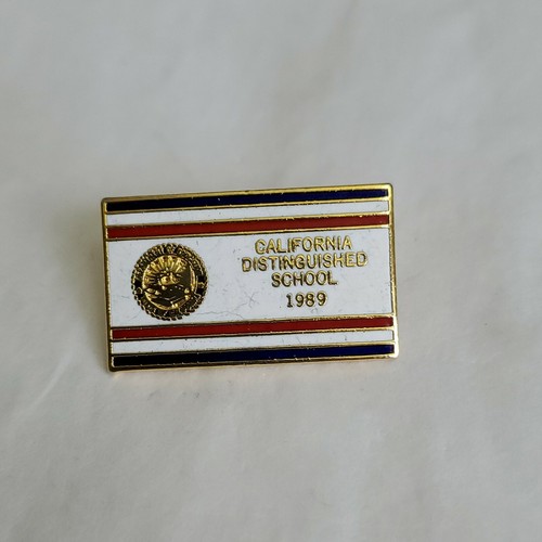 California Distinguished School 1989 Lapel Hat Jacket Pin | eBay