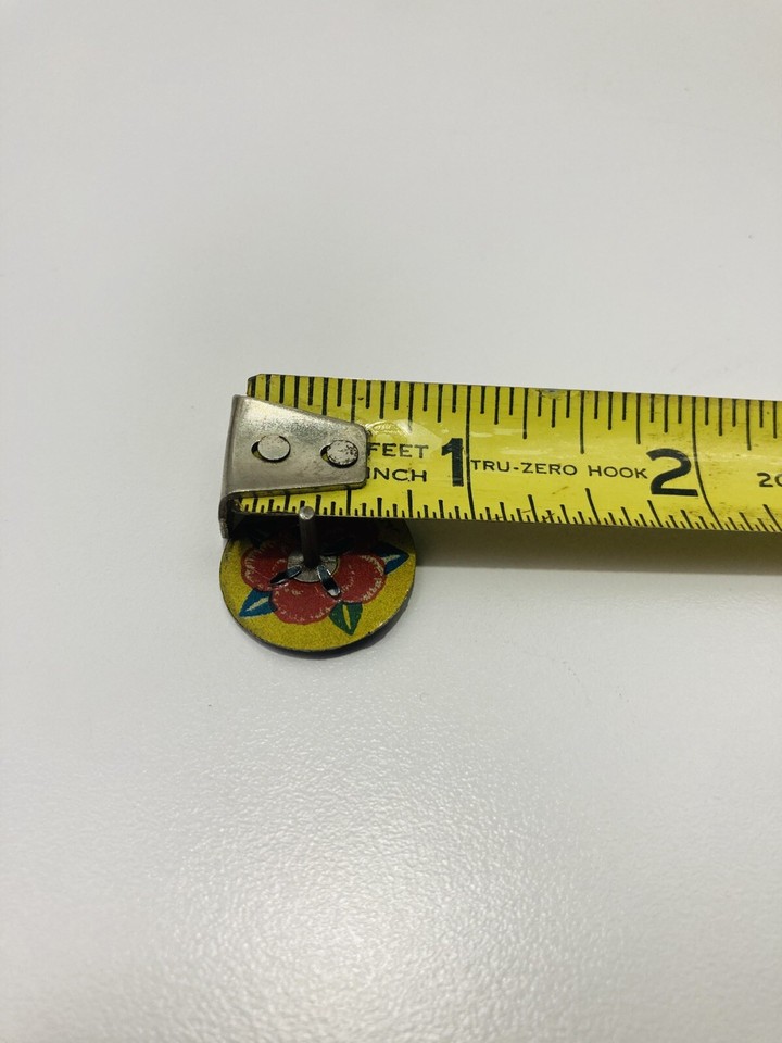 5x 1930’s Cracker Jack Spinner Tops Metal Japan Retro Mini Tin Toy ...