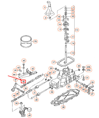 NEW AUDI A2 8Z SELECTOR MECHANISM BOWDEN CABLE CATCH 1J0711761A OEM | eBay