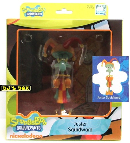 SpongeBob SquarePants Jester Squidward Mini Figure World 3.5" Doll New ...