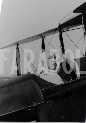 Photo de presse vintage Italie, Roberto Farinacci En Avion ,1934,tirage ...