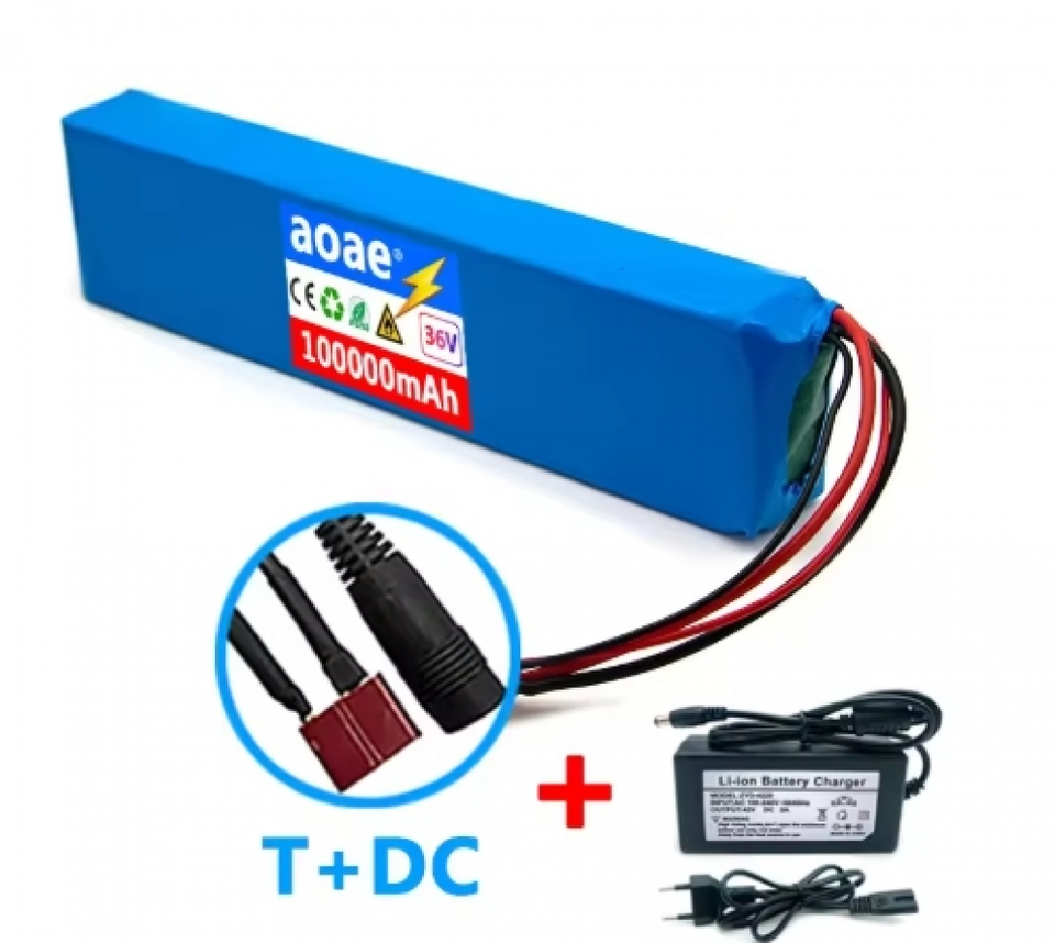 36V 10S3P 100Ah Rechargeable Li-lon Battery Pack Power Battery For Electronics | eBay