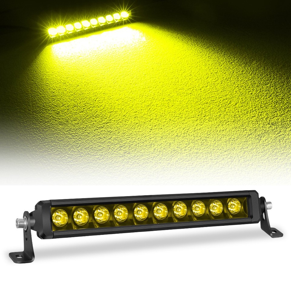 10"20"30"40"43" Slim LED Light Bar Spot Flood Combo Work Offroad SUV ...