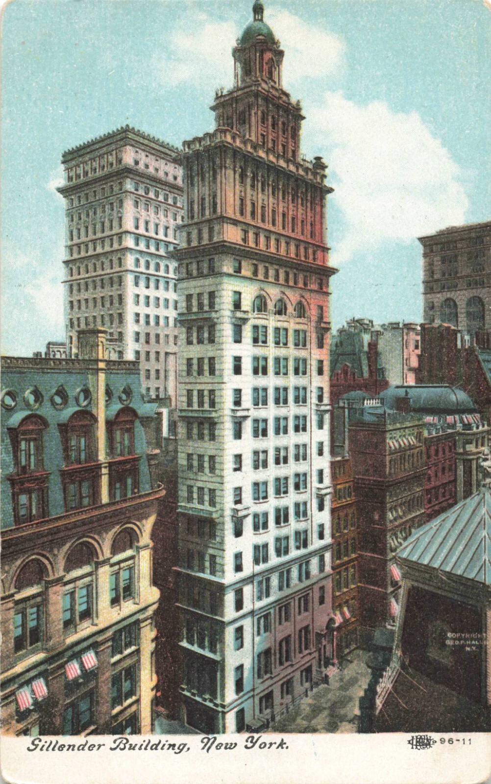 Postcard Gillender Building New York City NY | eBay