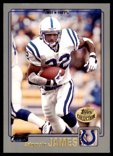 2001 TOPPS EDGERRIN JAMES INDIANAPOLIS COLTS #107 | eBay