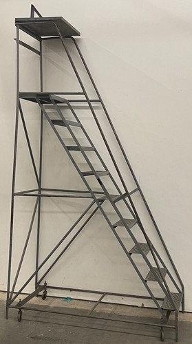 Step Ladder 9' on wheels | eBay