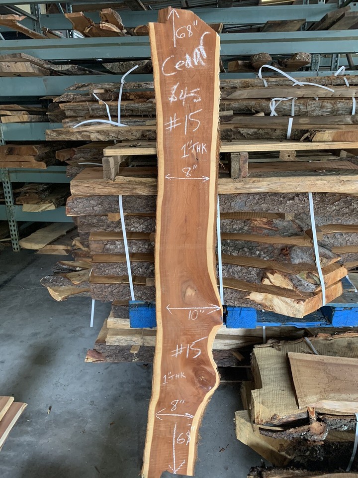 Live Edge Cedar Board #15 | eBay
