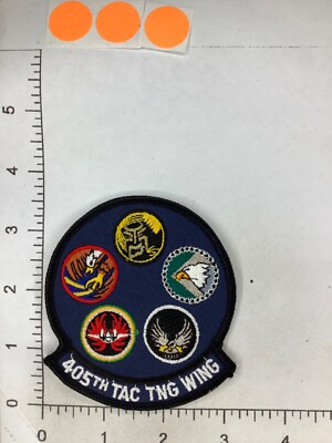 USAF GAGGLE 405TH TAC TNG WING SQUADRON PATCH | eBay