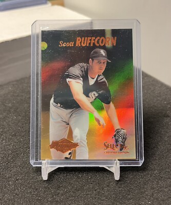 Scott Ruffcorn 1995 Select Certified Mirror Gold 94 Chicago White Sox ...